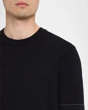 Brioni Sea Island Cotton Crewneck Sweater - Gray