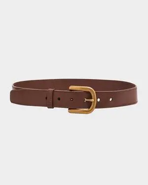 GABRIELA HEARST Gabriela Hearst Sam Leather Belt