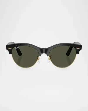 Black Clubmaster Sunglasses