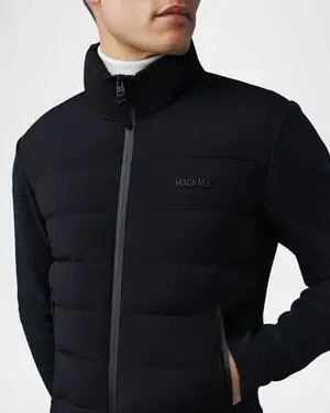 Mackage Haneycity Hybrid Light Down Jacket - Black