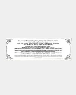 C.O. BIGELOW Lip Salve Tin Trio Set
