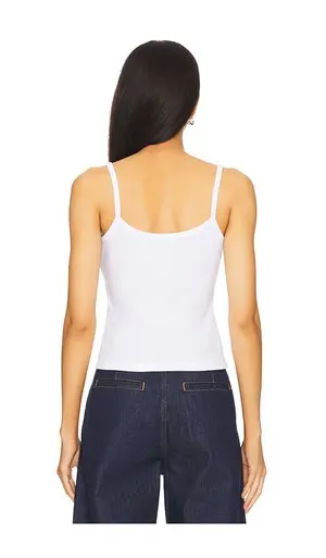 Cotton Citizen Verona Spaghetti Tank Top - White