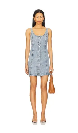 FRAME The Shift Denim Dress - Mingle