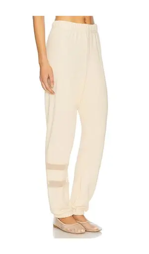 Michael Lauren Setton Mesh Contrast Pant