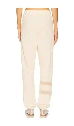 Michael Lauren Setton Mesh Contrast Pant