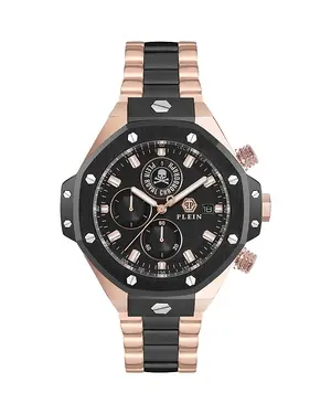 Philipp Plein Plein Royal Chronograph 46mm - Black/two Tone