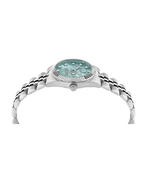 Philipp Plein Date Superlative Watch, 28mm - Blue/silver