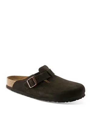 BIRKENSTOCK Boston Clogs - Mocha