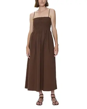 PISTOLA Bianca Poplin Dress - Bruna