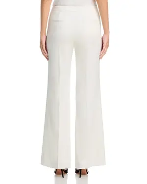 UNGARO Kyra Wide Leg Pants - Ivory