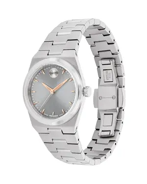Movado Quest Watch - Silver/silver