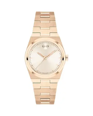 Movado Quest Watch, 28mm - Rose Gold/rose Gold