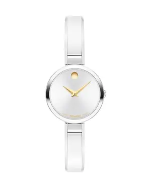 Movado Moda Watch, 24mm - Silver/silver