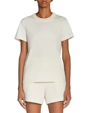 Moncler Crochet T-shirts For Women