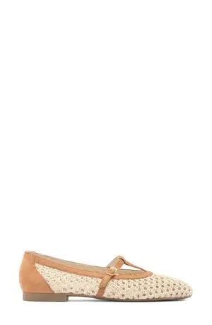 Paul Green Anabele Mary Jane Flat - Diva Royal Natural Nubuck