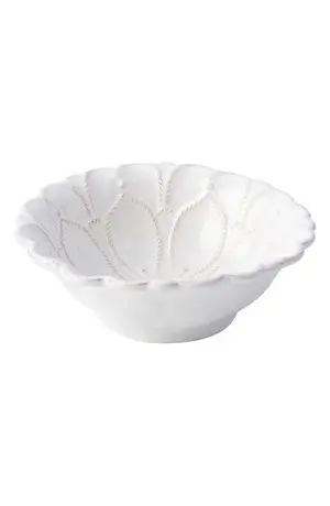 JULISKA Blossom Ceramic Bowl - Whitewash
