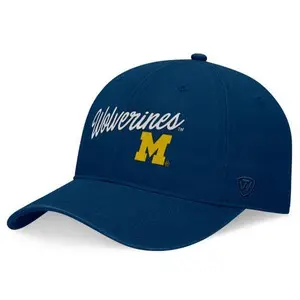 Top Of The World Michigan Wolverines Heritage Ceecee Adjustable Hat - Navy
