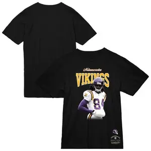 Mitchell & Ness Randy Moss Minnesota Vikings Sideline Retired Player T-shirt