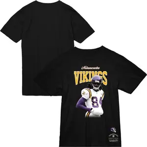 Mitchell & Ness Randy Moss Minnesota Vikings Sideline Retired Player T-shirt - Black