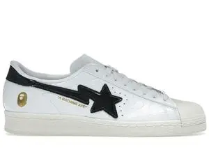 Adidas Superstar Vintage Bapein Sneakers - White/black