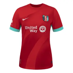 Nike KC Current 2025 Stadium Home Dri-FIT NWSL Replica Jersey Red