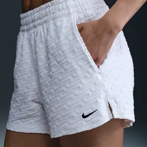Nike Breaker Terry Texture Cover-up Short - White
