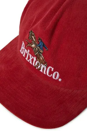 Brixton Inwood Corduroy Baseball Cap
