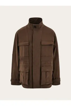 FERRAGAMO Saharan Field Jacket - Red