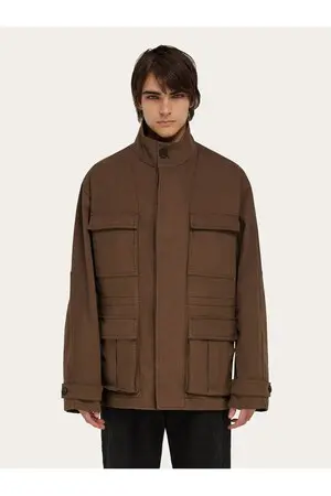 FERRAGAMO Saharan Field Jacket - Red