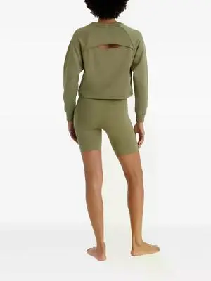 ERES Open-back Sweatshirt - Green