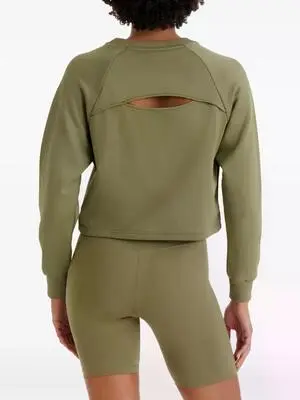 ERES Open-back Sweatshirt - Green
