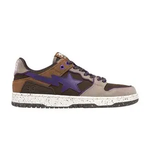 A BATHING APE Sk8 Sta #7 M2 'outdoor Pack' Sneakers - Brown