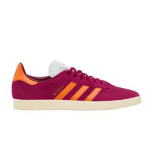 Adidas As Roma X Gazelle 'home Kit' Sneakers - Red