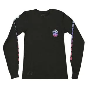 Chrome Hearts Gradient Dagger Pocket Long-sleeve