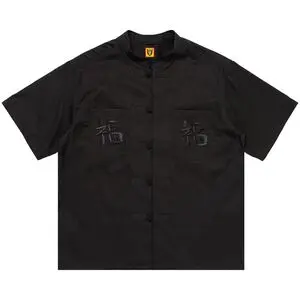 HUMAN MADE China Short-sleeve Shirt - Black