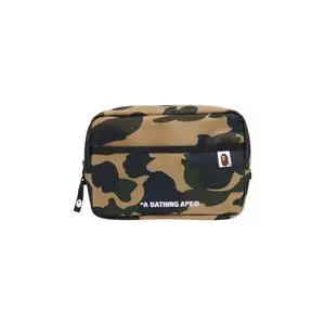 A BATHING APE 1st Camo Cordura Multi Pouch - Yellow