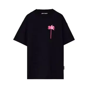 Palm Angels Palm X Palm Classic Tee /fuchsia - Black