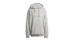 Adidas Essentials Loose French Terry Hoodie - Medium Grey Heather