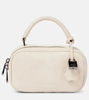 Brunello Cucinelli Mini Suede Tote - White