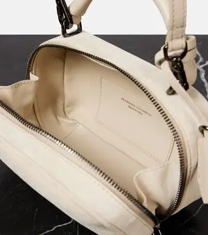 Brunello Cucinelli Mini Suede Tote
