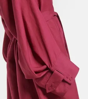 Gabriela Hearst Tilda Belted Linen Tunic
