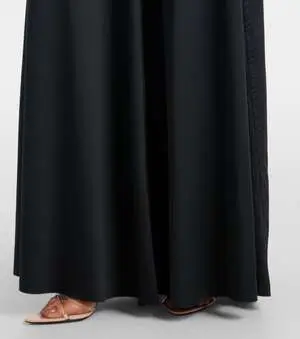 Victoria Beckham Jersey Gown - Black