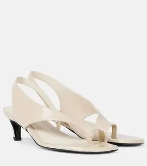 TOTEME Leather Thong Sandals