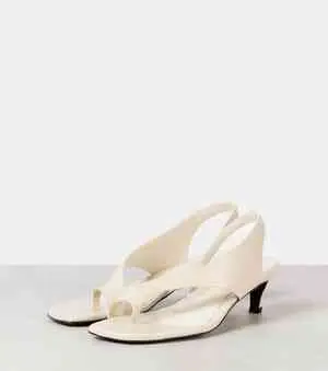 TOTEME Leather Thong Sandals