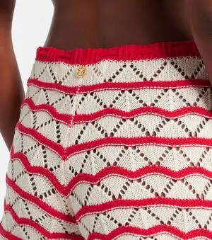 BANANHOT Printed Shorts - Red