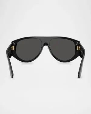 Dolce & Gabbana Dg4499 Aviator Sunglasses - Black