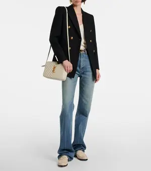Saint Laurent Lou Leather Camera Bag