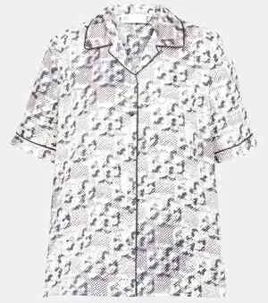 Tory Burch Printed Silk Shirt - Multicoloured