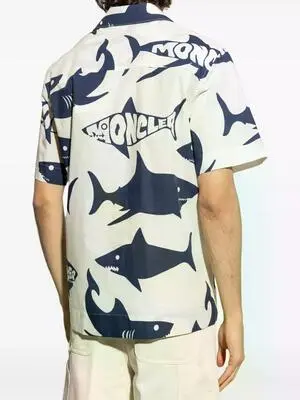 Moncler Shark-print Shirt