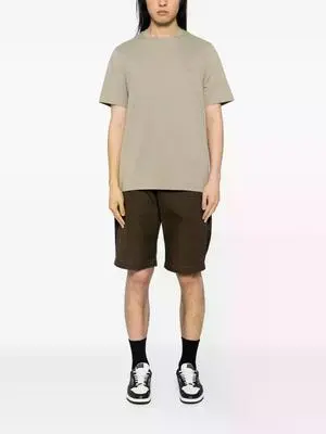 Michael Kors Embroidered Logo T-shirt - Neutrals